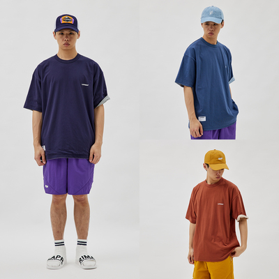 laprima短袖潮流双面穿