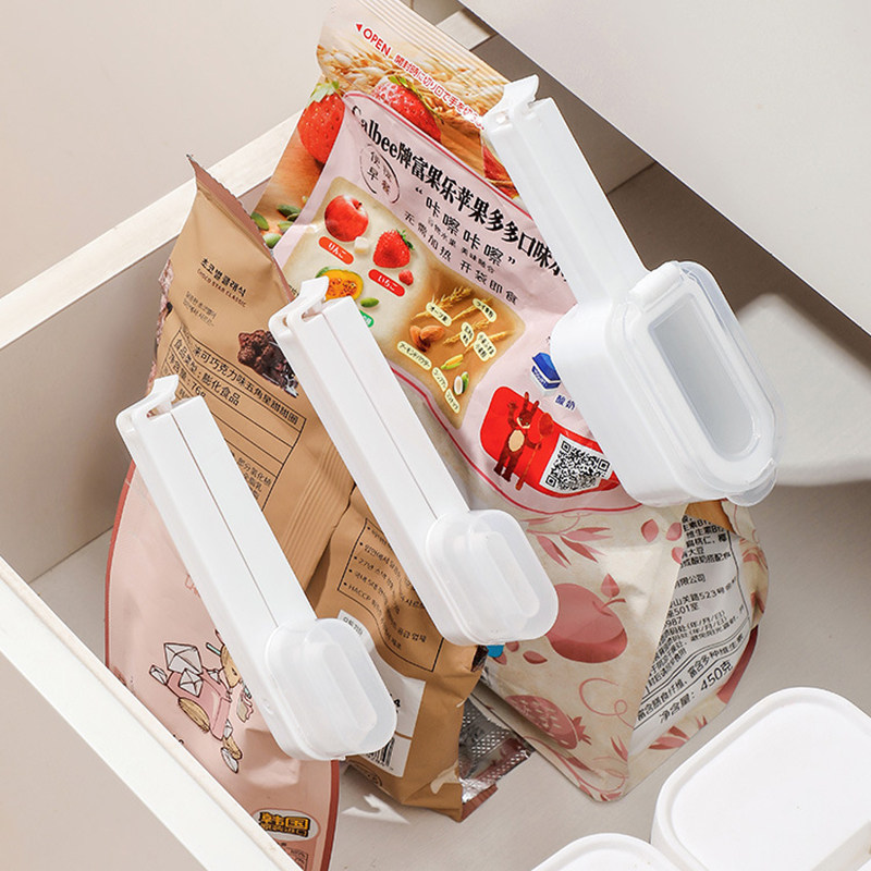 日式食品袋夹子带盖封口夹奶粉零食夹密封器厨房食物防潮薯片牛奶