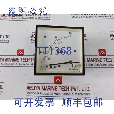 原装供应CELSA 0-600 V 电压表 605 0-300
