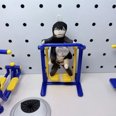 捉鬼师后日谈-秦悟骆云影抽象mini乳鼠干玩偶挂件有骨架可凹造型