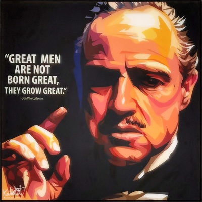 教父唐维图维托柯里昂挂画