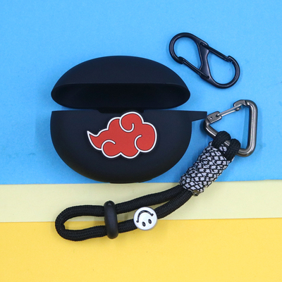 适用OPPO Enco air2/3/4pro蓝牙耳机保护套air2i/3i/4i/R3pro潮酷个性潮图伞绳手饰防摔连体硅胶软壳