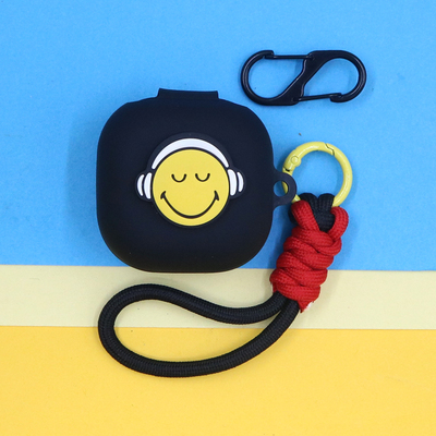 适用JBL WAVE FLEX 2蓝牙耳机保护套COMPACT小精灵T280 TWS X3/X2潮酷个性听歌表情咖啡猫KT猫手绳硅胶软壳