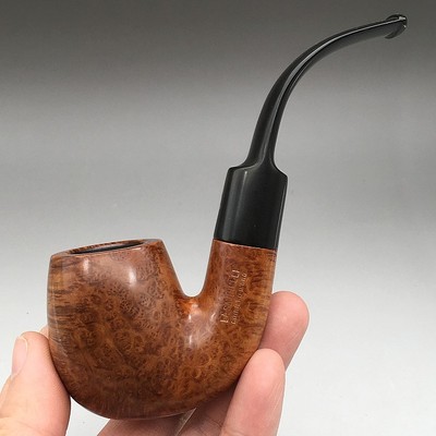小猪烟斗二手石楠木 意大利La Savinelli沙芬70年代前精品三金点