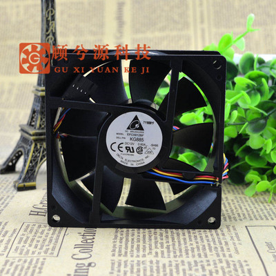 DELL 机箱风扇 KG885台达 EFC0912BF 9CM 12V 0.60A 9032散热风扇