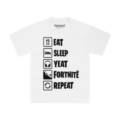 Yeat Merch Store Eat Sleep Tee 短袖