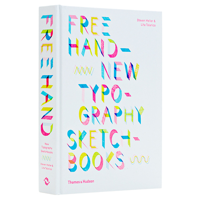 【特价清仓】Free Hand New Typography Sketchbooks 自由之手新字体素描本 平面设计书籍