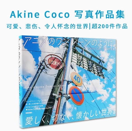 【现货】日文原版 Akine Coco写真作品集アニメのワンシーンのように芸術新聞社 200多件风景写真作品艺术摄影书籍_虎窝淘