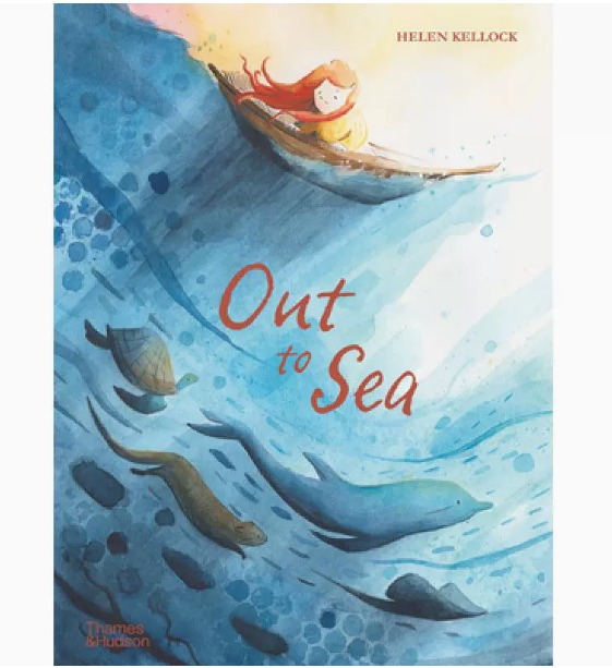【预售】英文原版 Out to Sea精装出海冒险记 Thames and Hudson Helen Kellock课外读物插画故事绘本儿童 ...