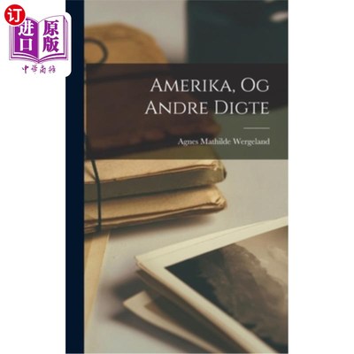 海外直订Amerika, og Andre Digte 美国和其他诗歌