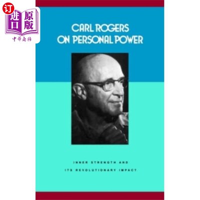 海外直订医药图书Carl Rogers on Personal Power 卡尔·罗杰斯谈个人权力