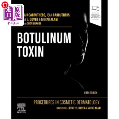 海外直订医药图书Procedures in Cosmetic Dermatology: Botulinum Toxin 美容皮肤科程序:肉毒杆菌毒素