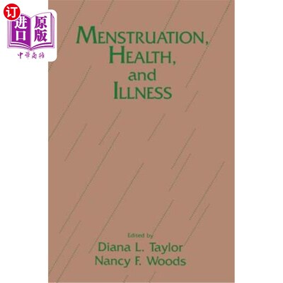 海外直订医药图书Menstruation, Health and Illness 月经、健康和疾病