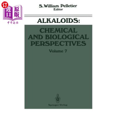 海外直订Alkaloids: Chemical and Biological Perspectives 生物碱：化学和生物学观点