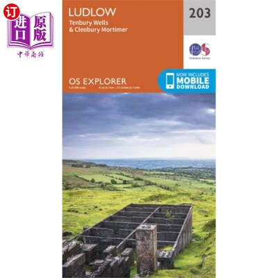 海外直订Ludlow and Tenbury Wells 勒德洛和滕伯里威尔斯
