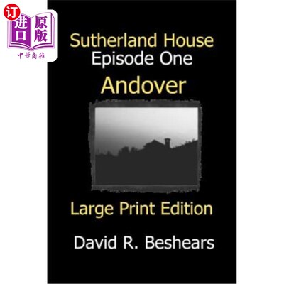 海外直订Andover: Large Print Edition 安多弗:大印刷版