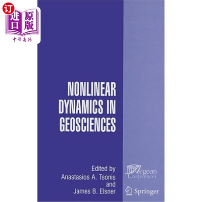 海外直订Nonlinear Dynamics in Geosciences 地球科学中的非线性动力学