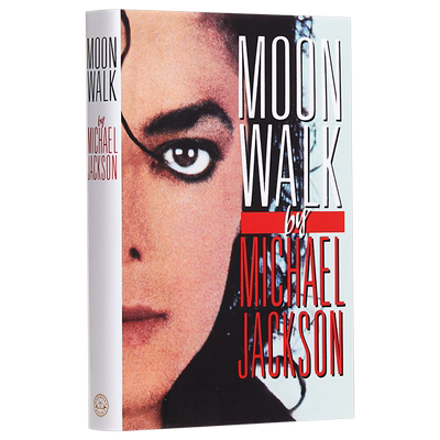 英文原版 Moonwalk太空步 迈克尔杰克逊自传记Michael Jackson精装