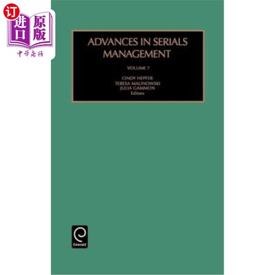 海外直订Advances in Serials Management  连续出版物管理的进展