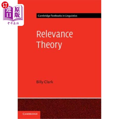 海外直订Relevance Theory 关联理论