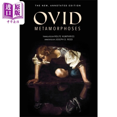 预售 变形记 注释版 Metamorphoses 英文原版 Ovid 诗歌 戏剧 大师 经典 文学 古典【中商原版】