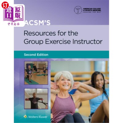 海外直订医药图书Acsm's Resources for the Group Exercise Instructor