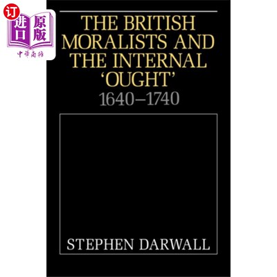 海外直订British Moralists and the Internal 'Ought' 英国道德家与内部“应该”