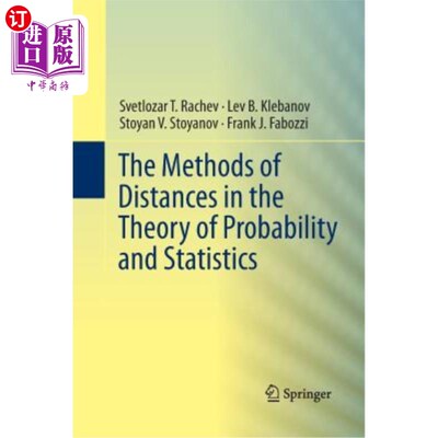 海外直订The Methods of Distances in the Theory of Probability and Statistics 概率统计理论中的距离方法