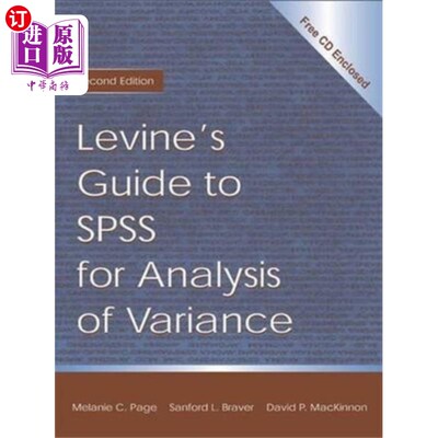 海外直订Levine's Guide to SPSS for Analysis of Variance Levine的SPSS方差分析指南