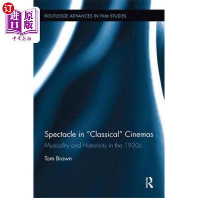 海外直订Spectacle in Classical Cinemas 经典电影院的奇观