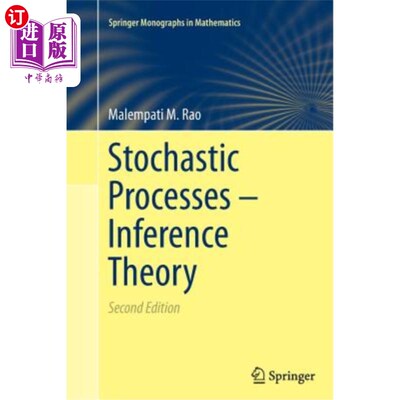 海外直订Stochastic Processes - Inference Theory 随机过程-推理理论