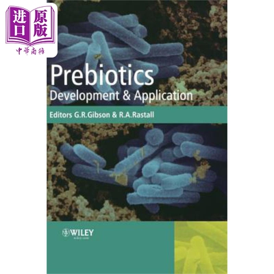 现货 益生菌  开发与应用 Prebiotics Development And Application 英文原版 Bob Rastall 中商原版