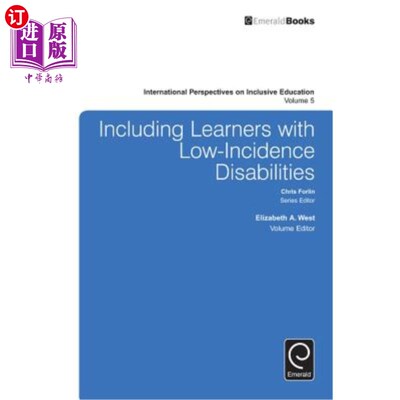 海外直订Including Learners with Low-Incidence Disabilities 包括低发病率残疾学生