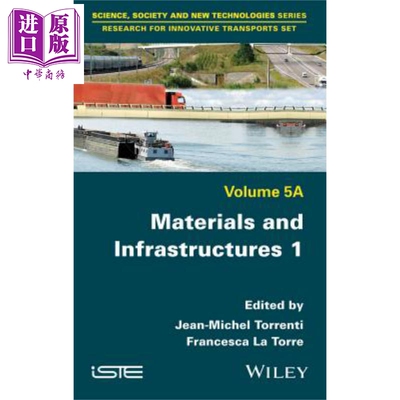 现货 材料与基础设施 1 Materials And Infrastructures 1 英文原版 Jean Michel Torrenti【中商原版】Wiley