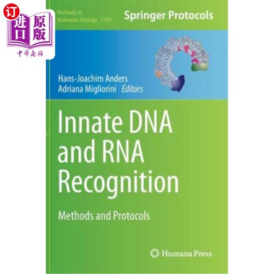 海外直订医药图书Innate DNA and RNA Recognition: Methods and Protocols 先天性DNA和RNA识别：方法和方案