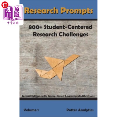 海外直订Research Prompts: 800+ Student-Centered, Research Challenges 研究提示:800+学生为中心，研究挑战
