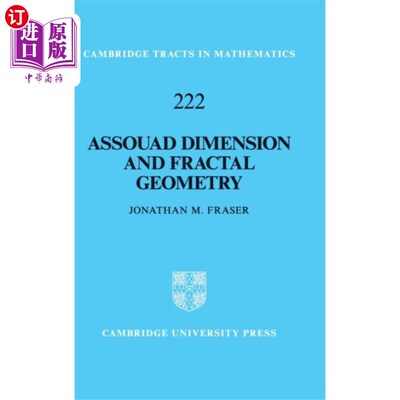 海外直订Assouad Dimension and Fractal Geometry 阿苏阿德维数与分形几何
