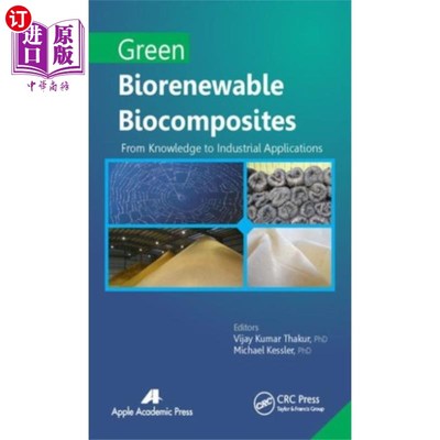 海外直订Green Biorenewable Biocomposites 绿色生物可再生生物复合材料