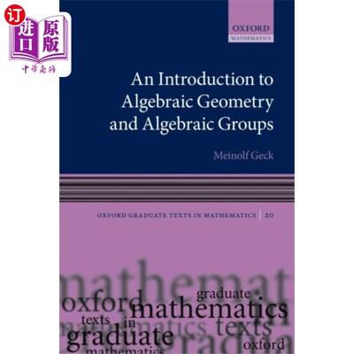 海外直订Introduction to Algebraic Geometry and Algebraic... 代数几何导论与代数群