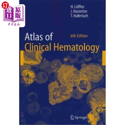 海外直订医药图书Atlas of Clinical Hematology 临床血液学图谱
