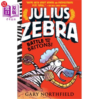 海外直订Julius Zebra: Battle with the Britons! 朱利叶斯·斑马:与不列颠人作战!