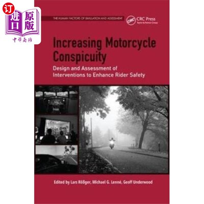 海外直订Increasing Motorcycle Conspicuity 增加摩托车的可见度