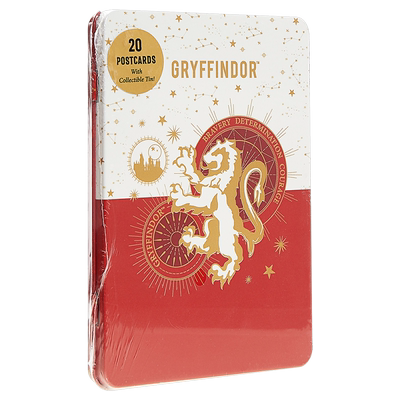 哈利波特 学院版明信片 格来芬多学院 英文原版 Harry Potter Gryffindor Constellation Postcard Tin Set Insight Editions