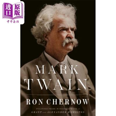 马克吐温 人物传记 普利策传记奖得主 罗恩彻诺 著 Mark Twain 英文原版 Ron Chernow【中商原版】