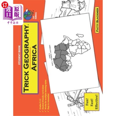 海外直订Trick Geography: Africa--Student Book: Making things what they're not so you rem 诡计地理：非洲——学生用书