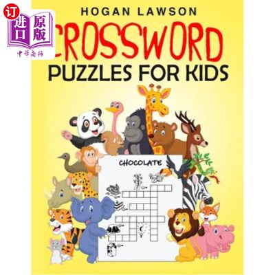 海外直订Crossword Puzzles for Kids