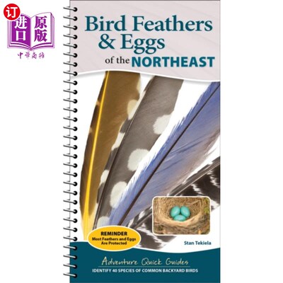 海外直订Bird Feathers & Eggs of the Northeast 东北的鸟羽毛和鸟蛋