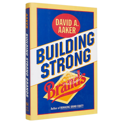现货 【中商原版】建立强大的品牌 英文原版 经济管理 Building Strong Brands Aaker Jossey Bass 书籍