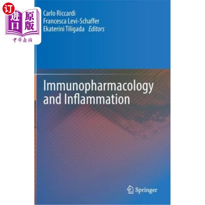 海外直订医药图书Immunopharmacology and Inflammation 免疫药理学和炎症