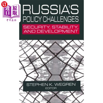海外直订Russia's Policy Challenges 俄罗斯面临的政策挑战